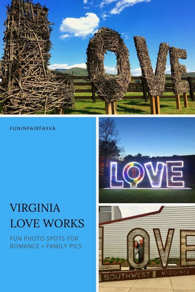 Virginia LOVE Works Celebrate Romance and Family Fun