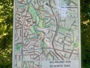 Sugarland Run Hike on a Streamside Trail in Northern VA