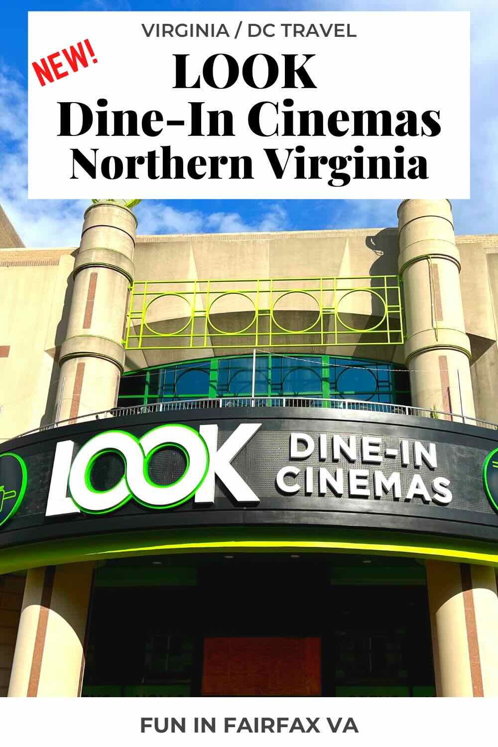 New LOOK Dine-in Cinemas Reston Town Center Virginia